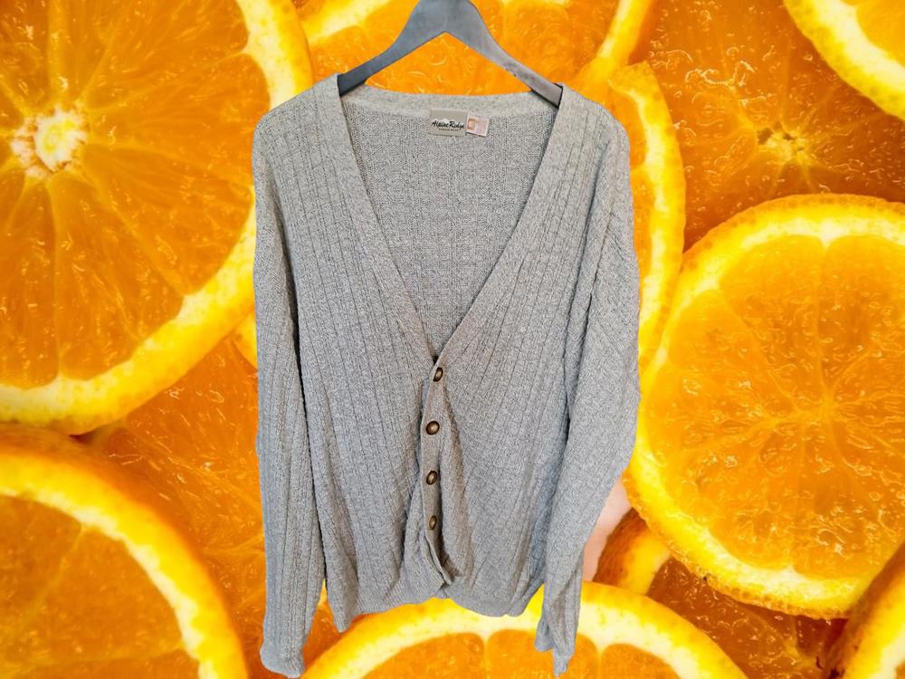 Alpine Ridge 1/2 Button Up Tan Knit Sweater Size Xl - Gem